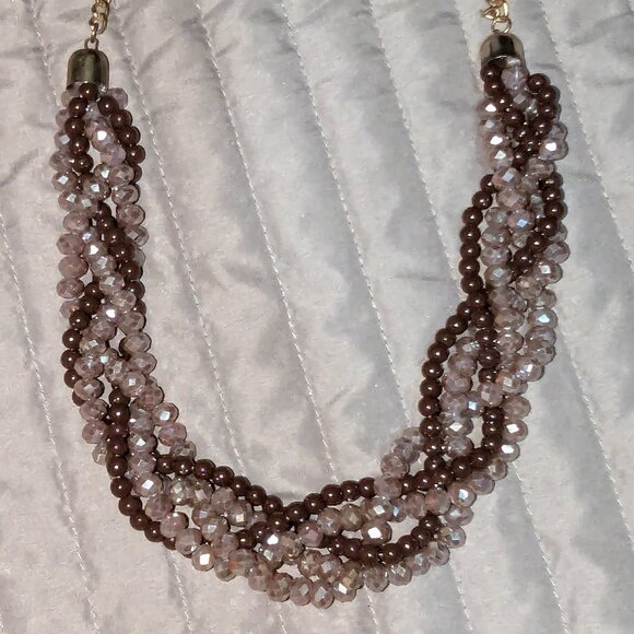 Jewelry | 1 With Bundle Cluster Bead Necklace 6999 | Poshmark